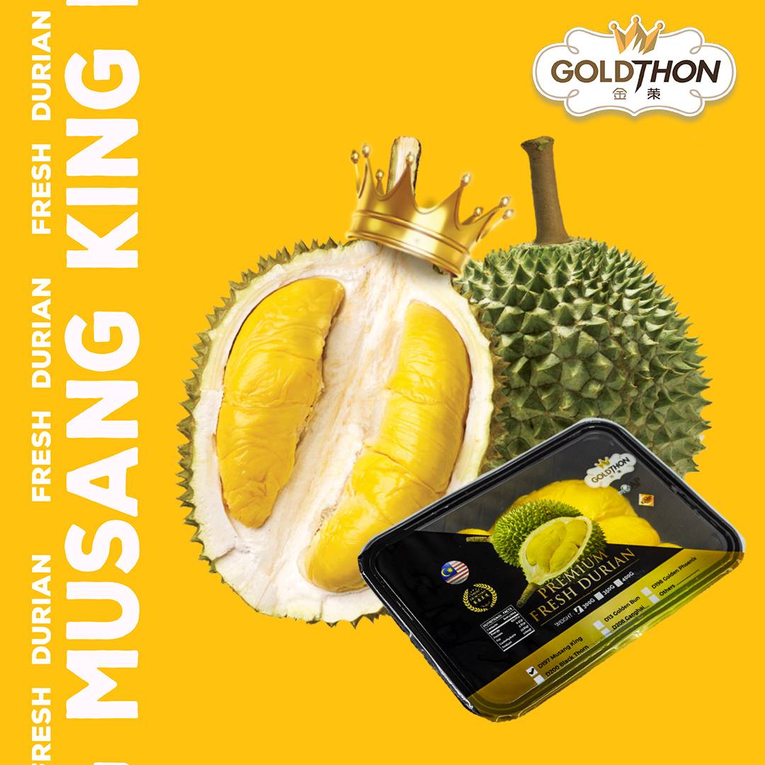 [Klang Valley ONLY 只限雪隆区] 300g Fresh Musang King (D197) 新鲜猫山王榴莲