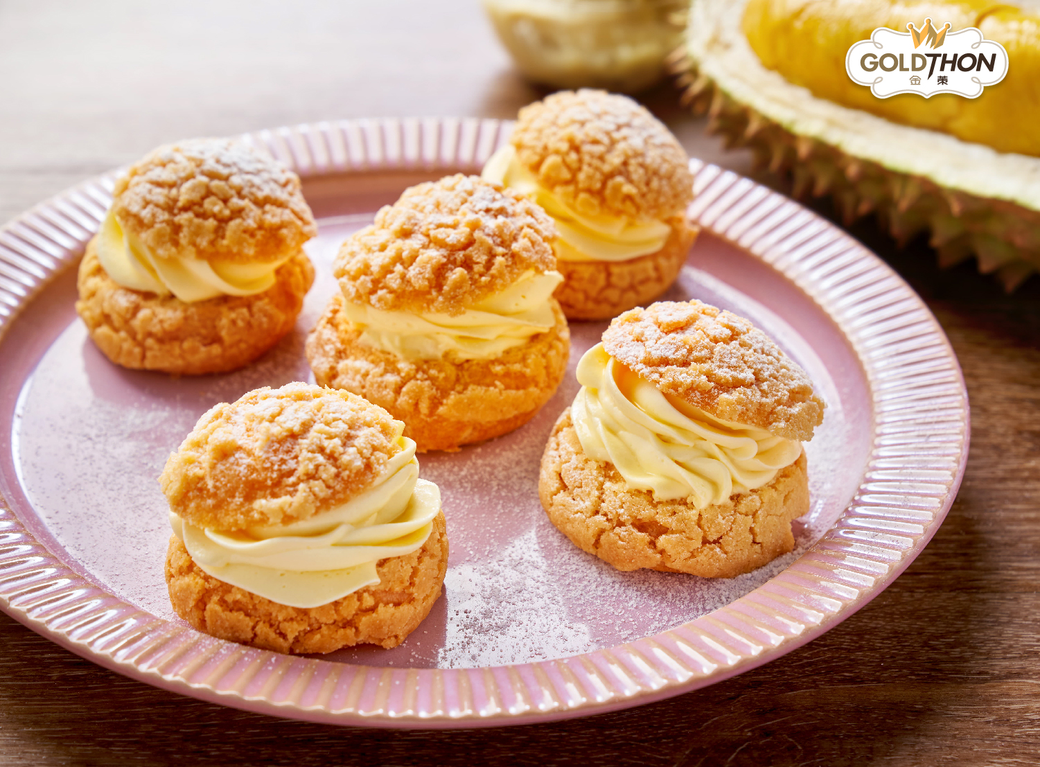 Durian Cream Puff Recipe